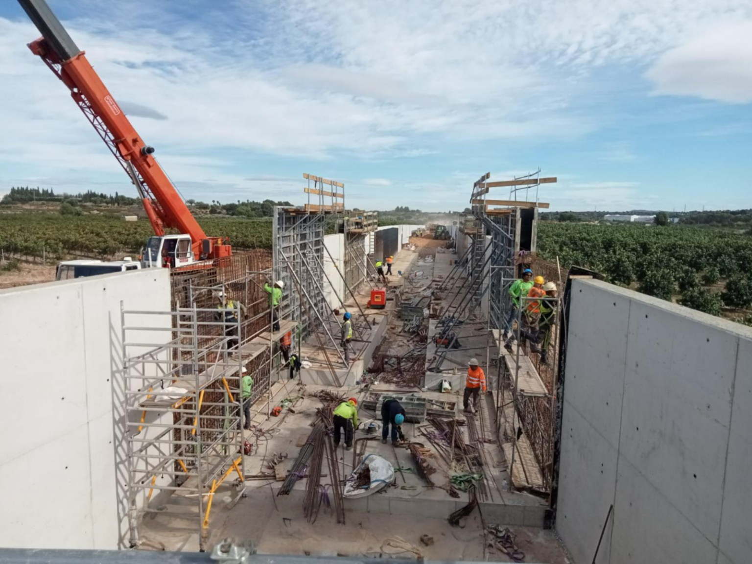 Rover finaliza los trabajos en el Viaducto del Barranco Grande en ...